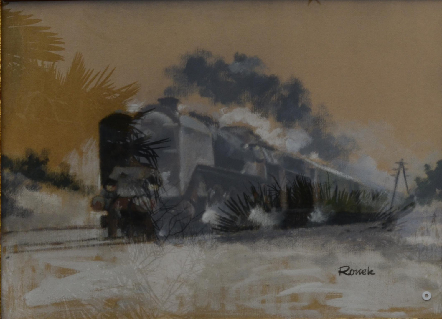 mhaata | Train à vapeur , Jaroslav Ronek